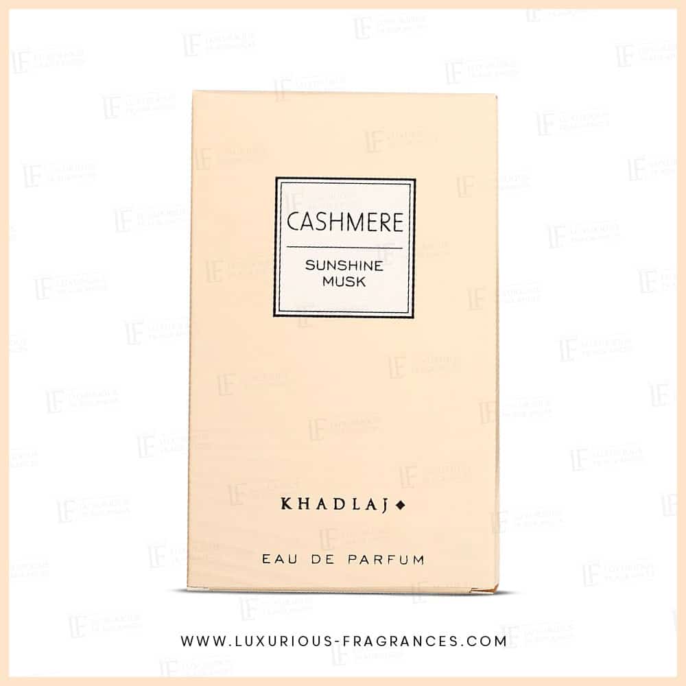 Cashmere (Sunshine Musk) | Parfum mixte | Marque Khadlaj