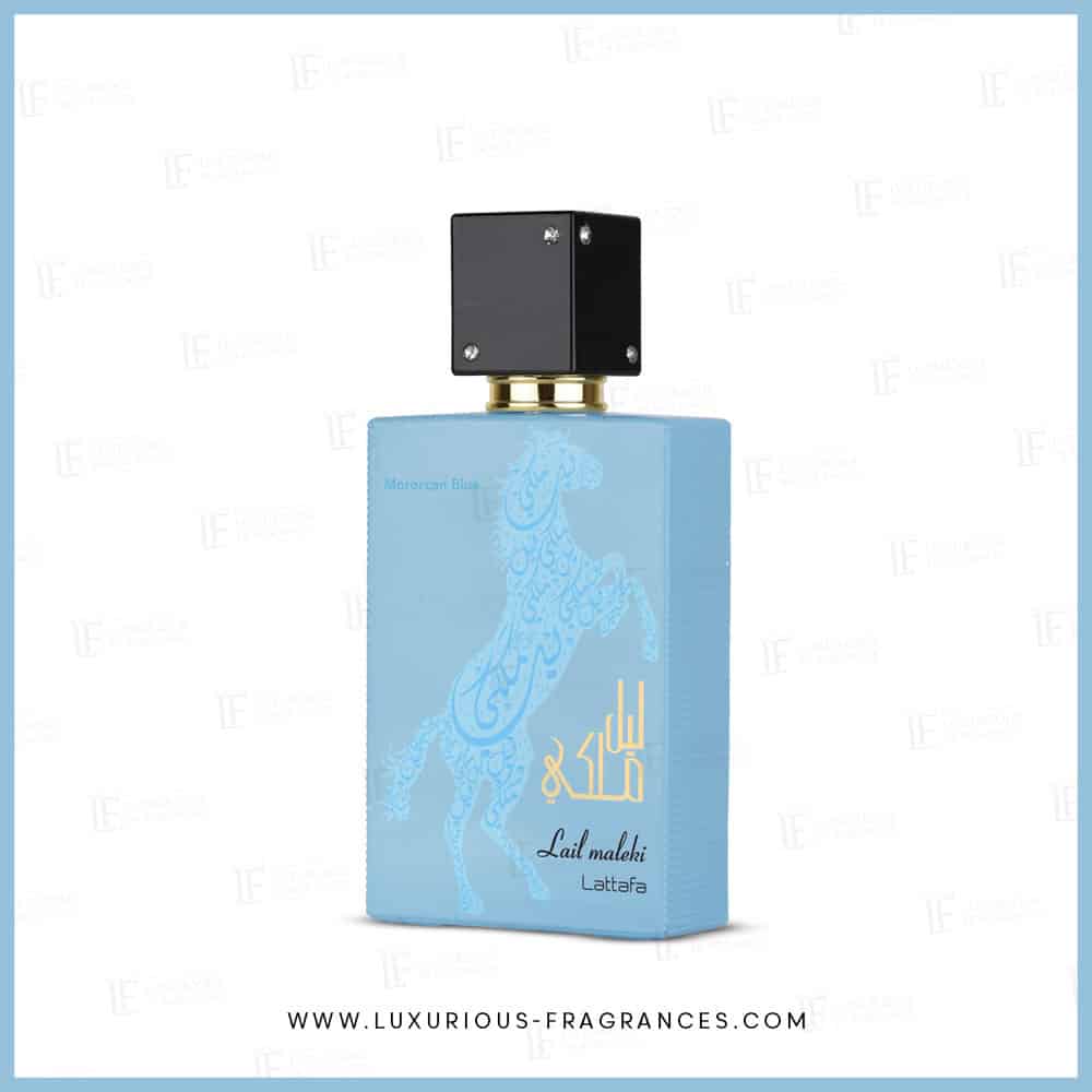 Lail Maleki Moroccan Blue | Fragrance for Men | Marque Lattafa