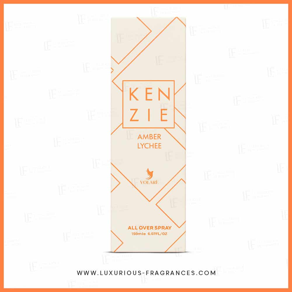 Bruma perfumada Kenzie Amber Lychee | Spray para todo el cuerpo